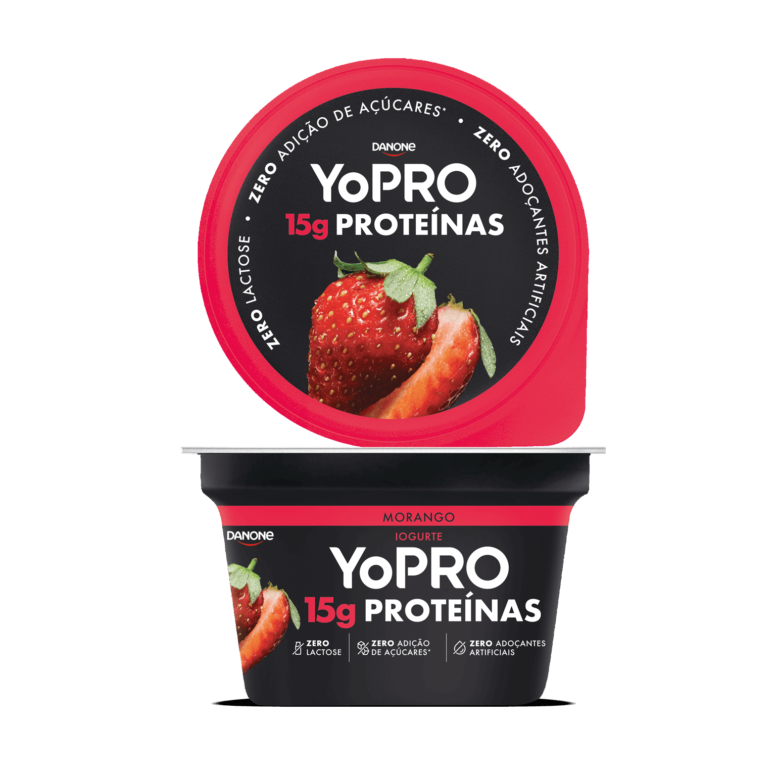 Iogurte YoPRO 15g Protein Morango 160g