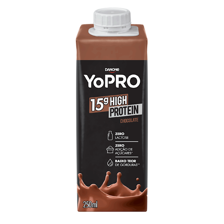 Bebida Láctea YoPRO 15g de proteína Chocolate 250ml
