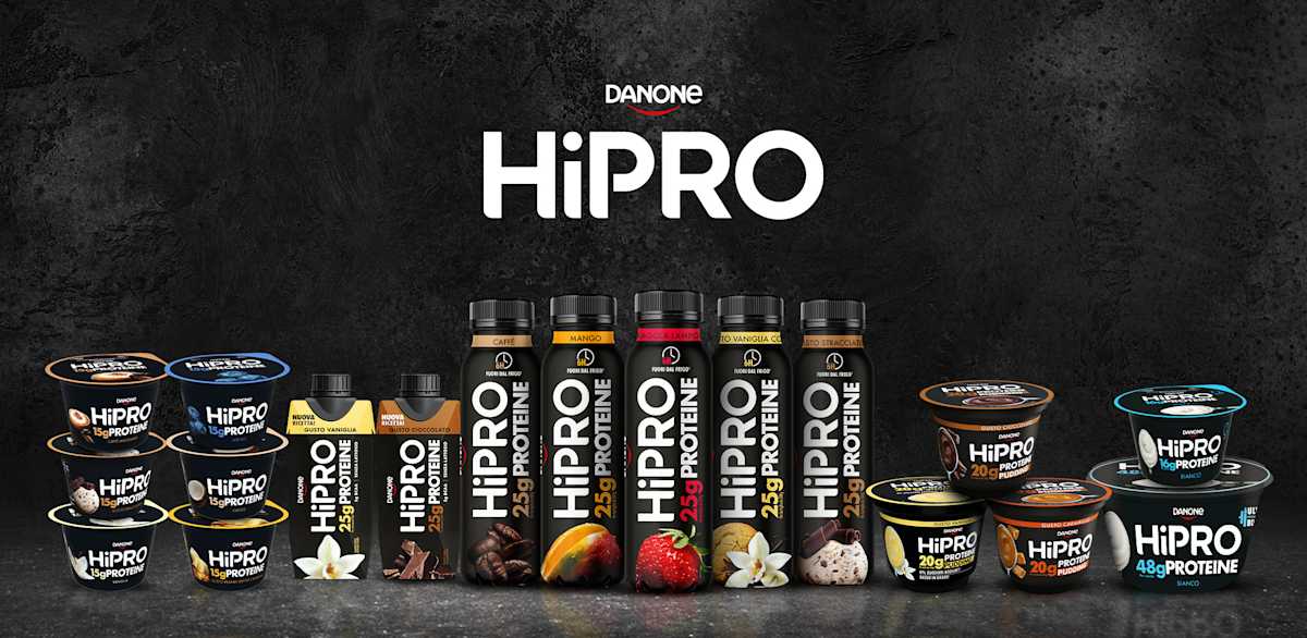 Yogurt magro alla stracciatella, ricco di proteine | HiPRO