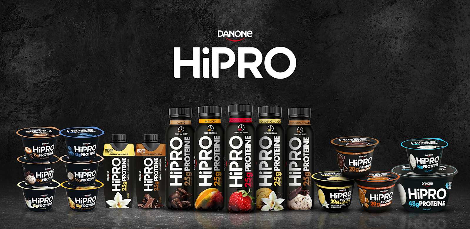Yogurt magro ai mirtilli, ricco di proteine | HiPro