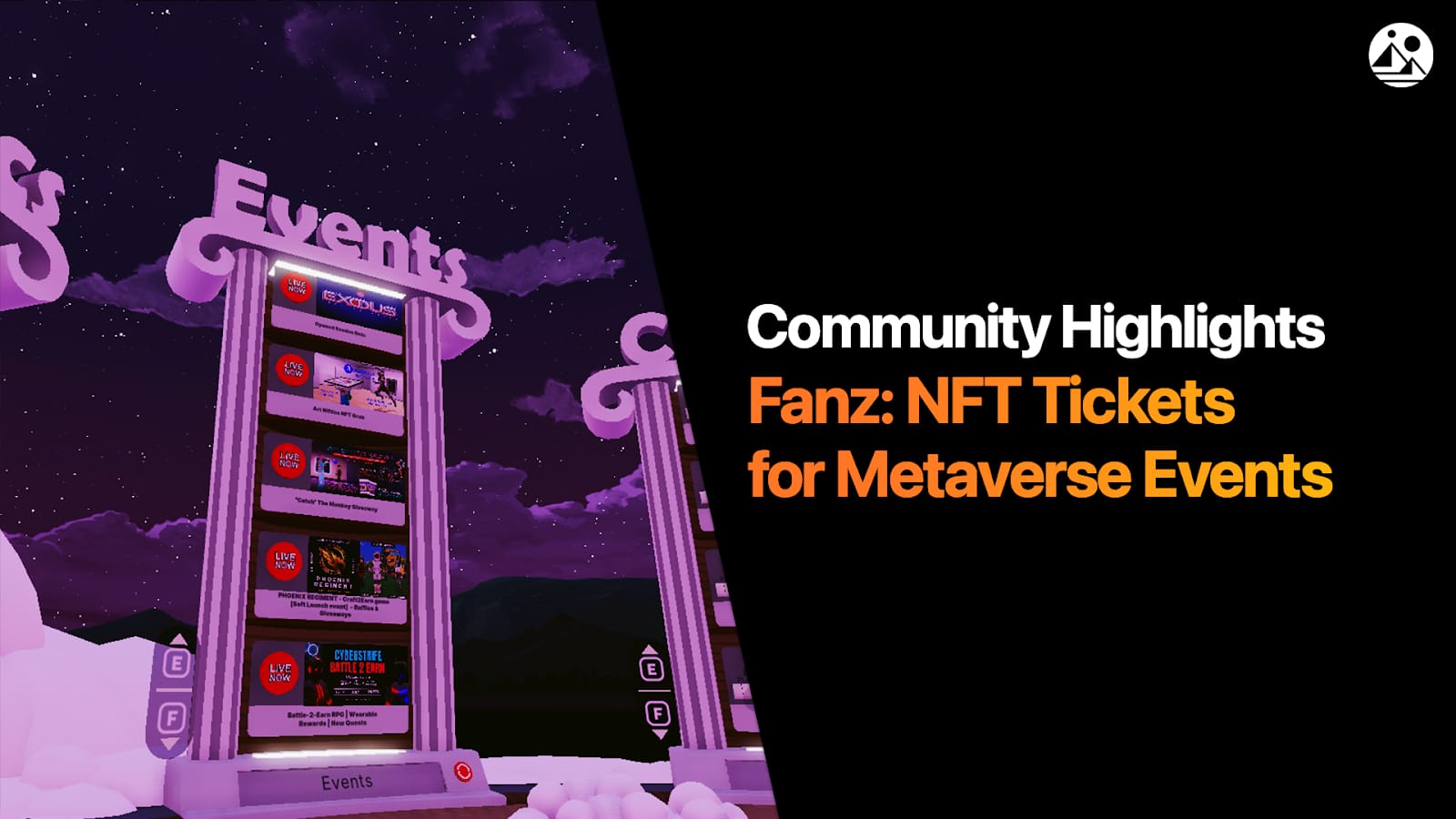 Introducing Fanz: NFT Tickets for Metaverse Events