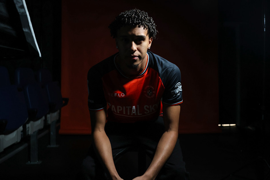 The first interview with Emilio Lawrence - Luton Town FC