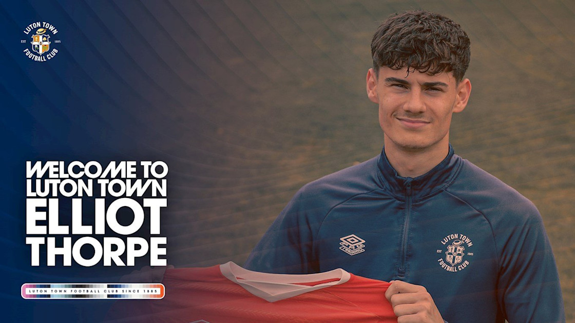 New signing | Elliot Thorpe is a Hatter! - Luton Town FC