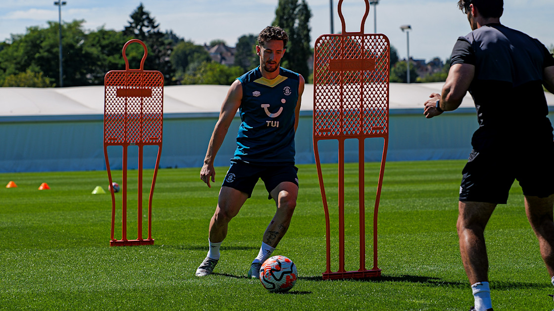 Tom Lockyer returns to The Brache - Luton Town FC