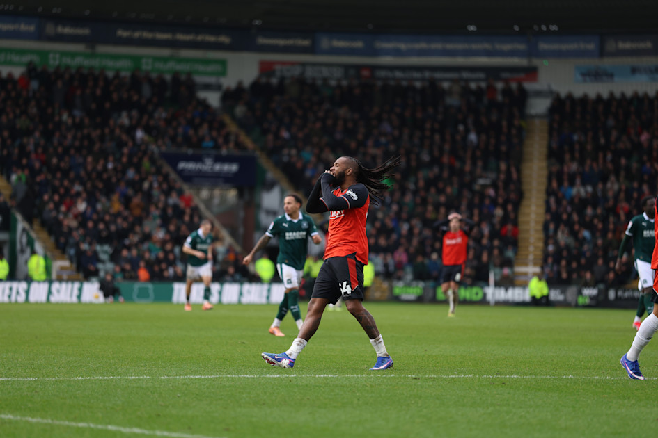 Luton life through a lens: Plymouth - Luton Town FC