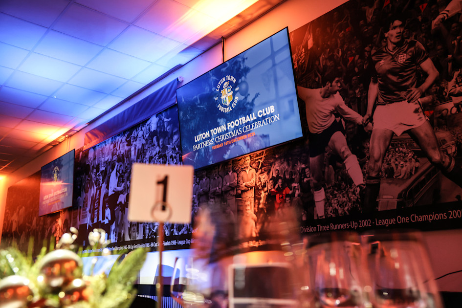 Club Partners' Christmas celebration - Luton Town FC