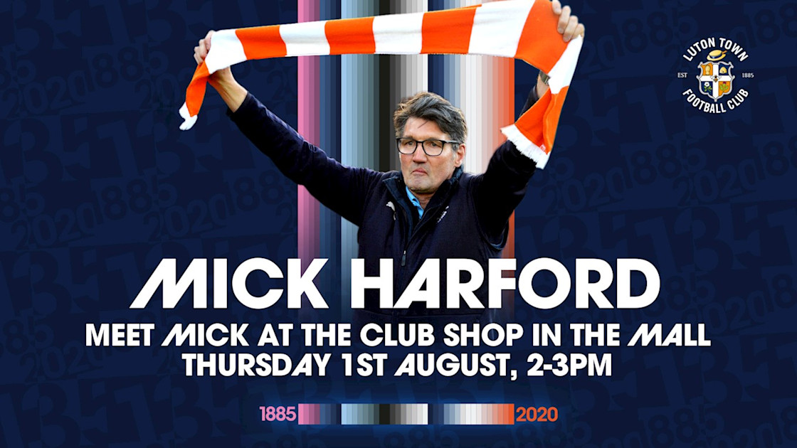 MEET BIG MICK AT THE MALL - Luton Town FC