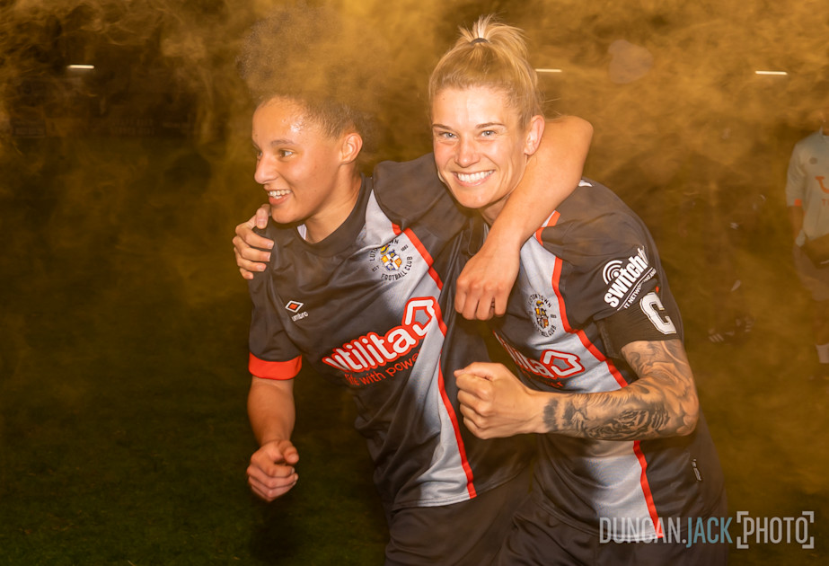 Promotion party for Ladies - Luton Town FC