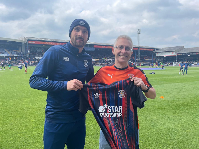 Mark Crowther announces final fundraising total - Luton Town FC