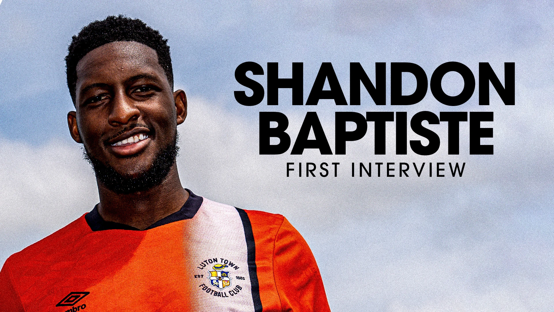 Watch | Shandon Baptiste's first interview - Luton Town FC