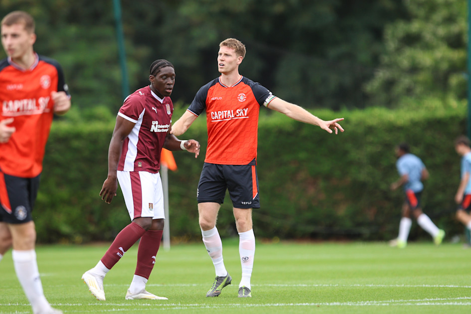 Quartet involved in Under-21s friendly - Luton Town FC