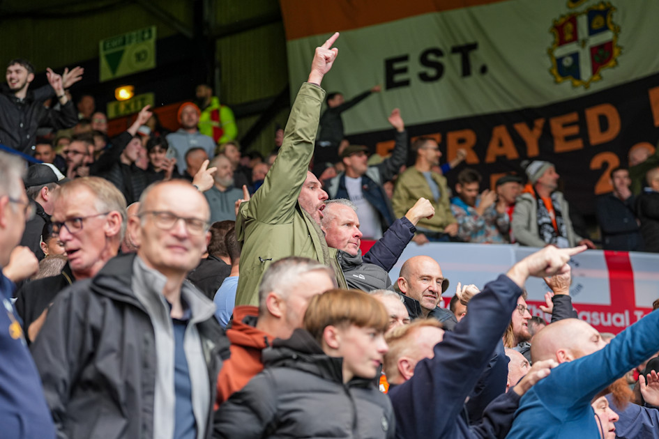Derby day fan gallery - Luton Town FC