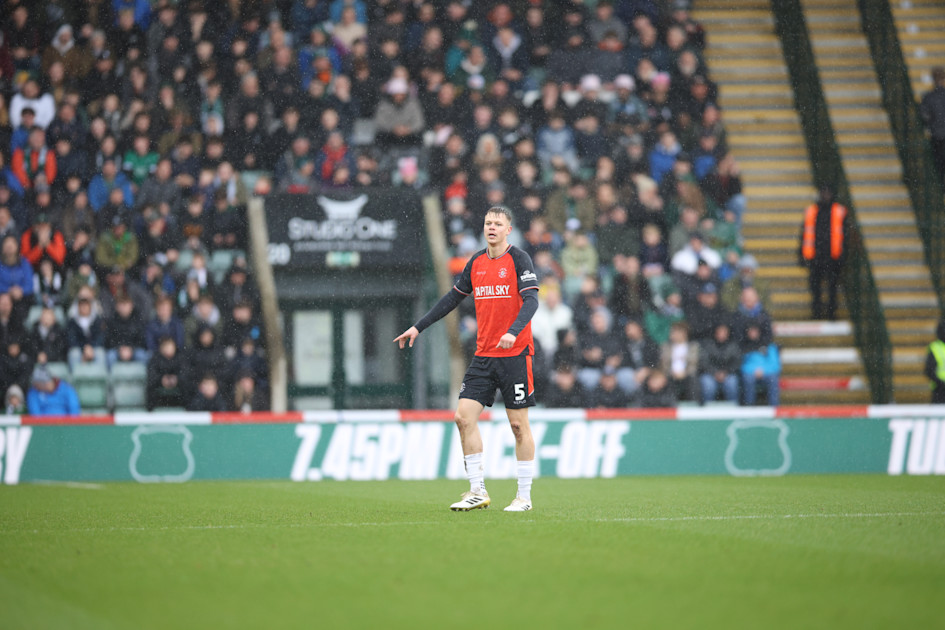 Andersen on Plymouth defeat - Luton Town FC