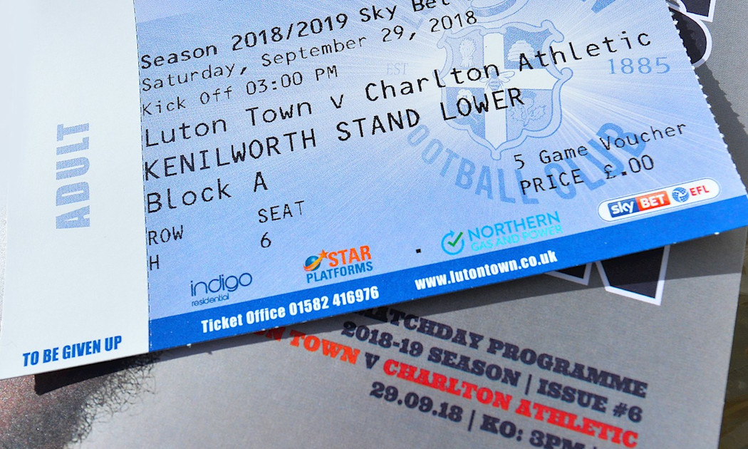 PICK UP A COPY OF TODAY'S PROGRAMME! - Luton Town FC