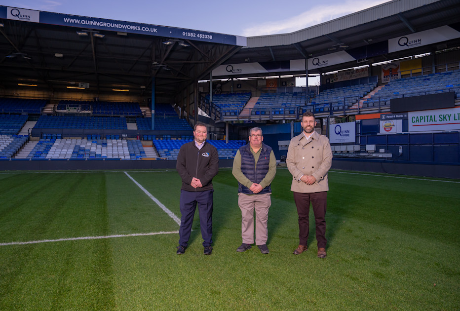 Quinn become official partner - Luton Town FC