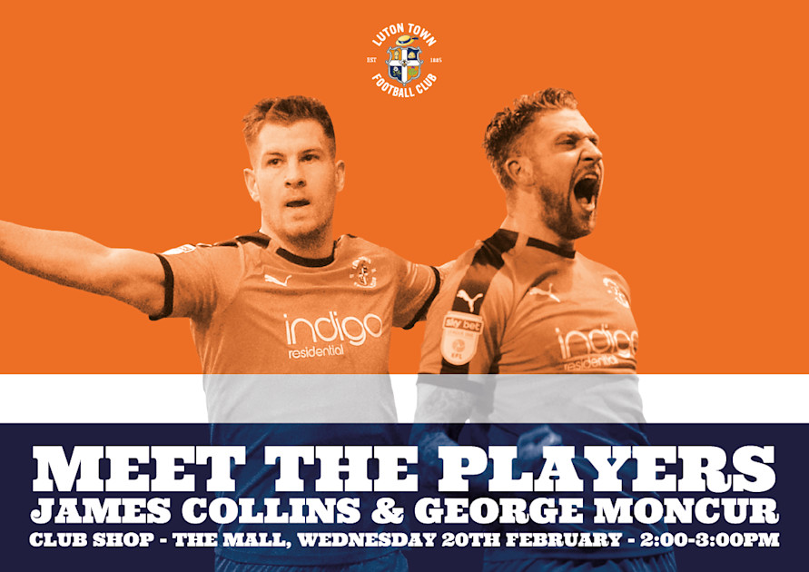 PLAYER SIGNING AT THE MALL - Luton Town FC