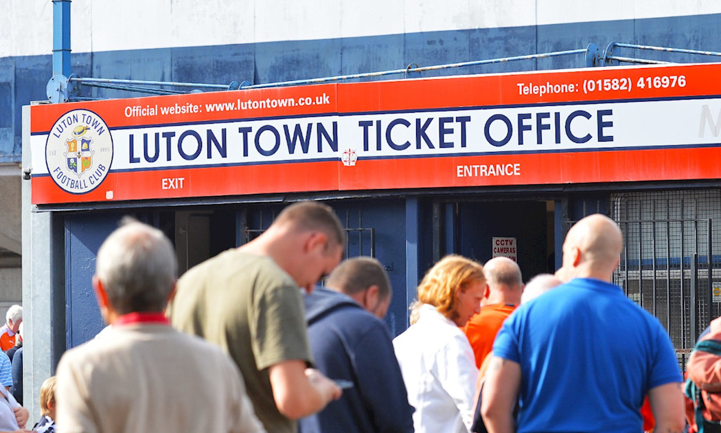 TICKET OFFICE ONLY OPEN 9-11AM TOMORROW - Luton Town FC