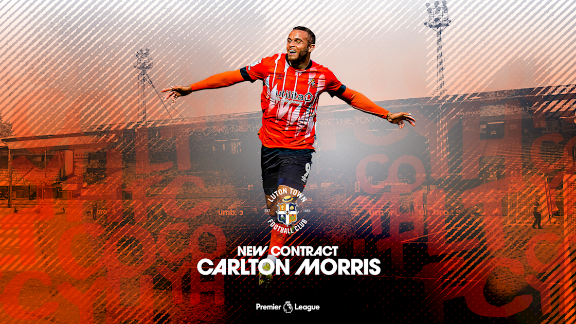 Carlton Morris signs contract extension with Luton Town! - Luton Town FC