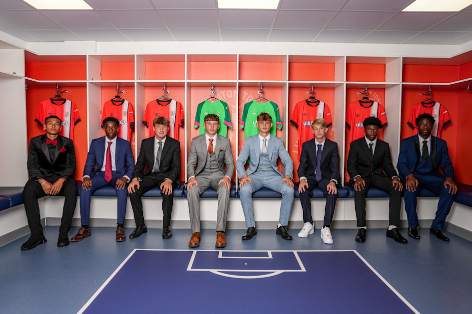 Academy welcome new scholars - Luton Town FC