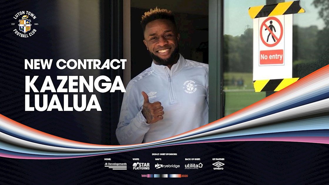 KAZENGA LUALUA MAKES IT FIVE STARS SIGNING ON! - Luton Town FC