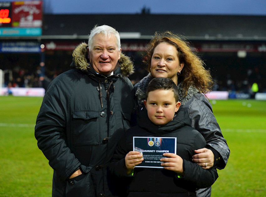 COMMUNITY CHAMPION JAMES JONES - Luton Town FC