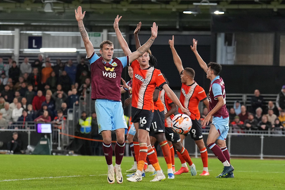 Burke on Burnley setback - Luton Town FC