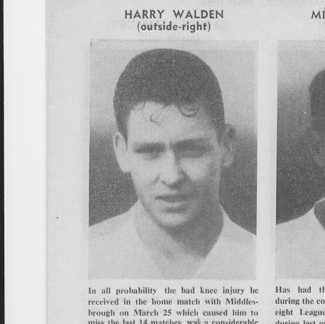 HARRY WALDEN - 22/12/1940 – 23/09/2018 - Luton Town FC