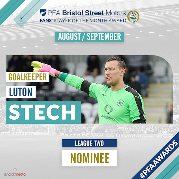 MAREK STECH NOMINATED FOR PFA PLAYER OF THE MONTH! VOTE FOR HIM NOW ...
