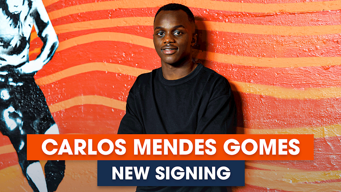 Watch | Carlos Mendes Gomes' first interview as a Hatter! - Luton Town FC