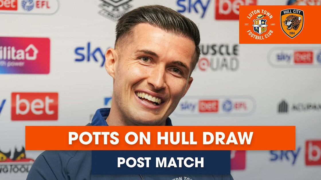 Dan Potts | "14 unbeaten is a great run" - Luton Town FC
