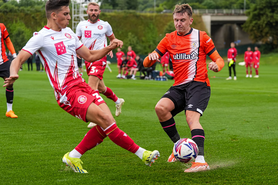 Images from Stevenage friendly - Luton Town FC