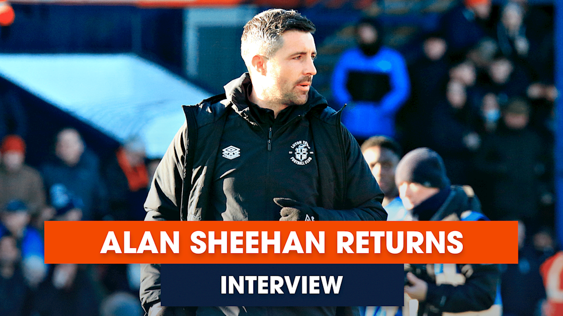 Watch | Alan Sheehan on returning to Luton! - Luton Town FC