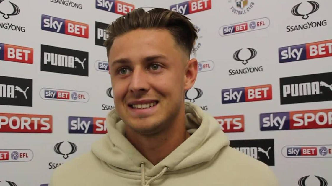 HARRY CORNICK'S FIRST INTERVIEW AS A LUTON PLAYER - Luton Town FC