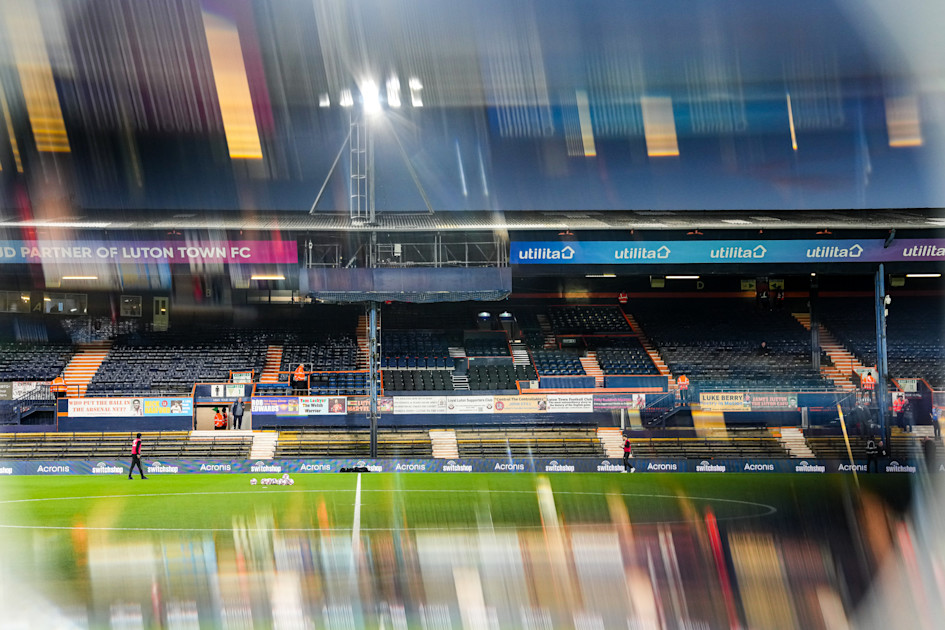 Back at home with the Baggies - Luton Town FC