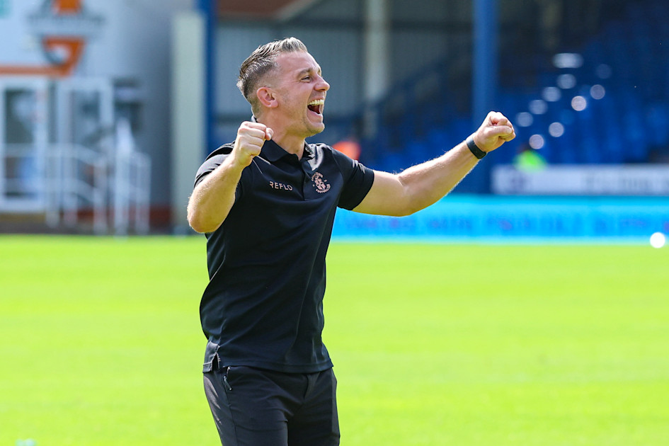 Matt reacts to the Peterborough win - Luton Town FC