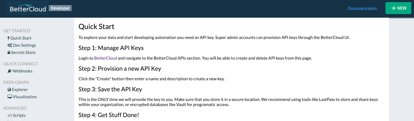 BetterCloud Developer Portal | BetterCloud API | Postman API Network