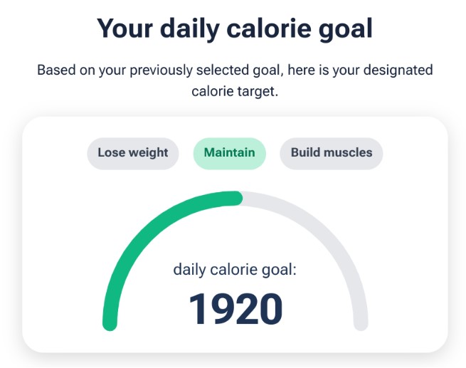 Weight loss calorie calculator goal date store
