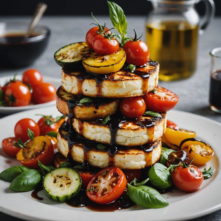How Many Calories Does Crispy Halloumi and Roasted Vegetable Breakfast ...