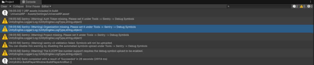 Using the Sentry Unity SDK for Error and Crash Reporting | Product Blog ... Using the Sentry Unity SDK for Error and Crash Reporting | Product Blog ...
