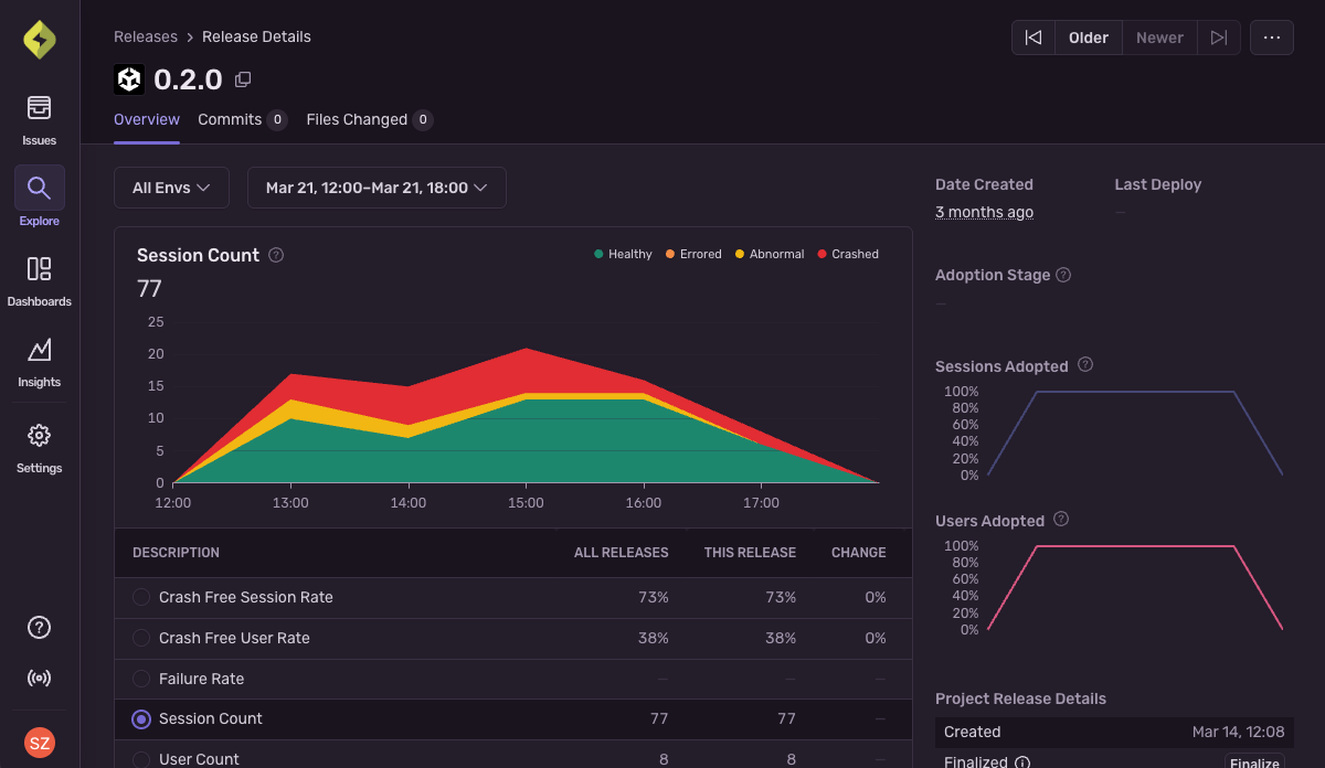 Game Development Debugging and Real-time Crash Reporting | Sentry