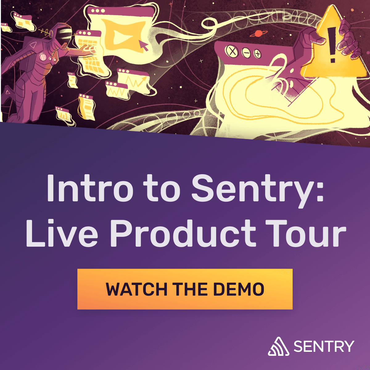 See Sentry in Action: Watch the 10-Minute Demo | Sentry