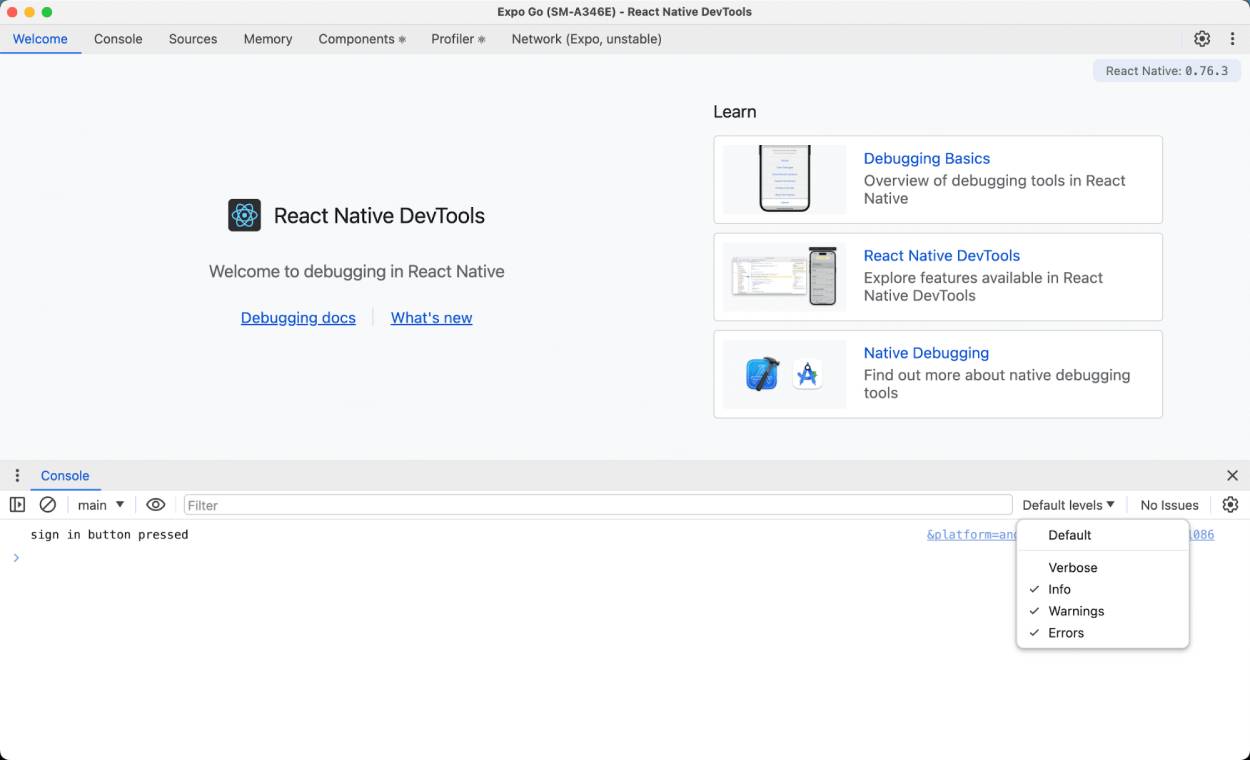How To: Logging in React Native | Product Blog • Sentry