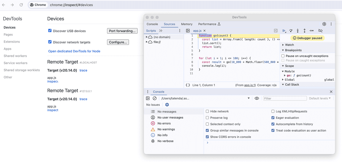 How to debug, log, and monitor performance in Node.js | Product Blog ...