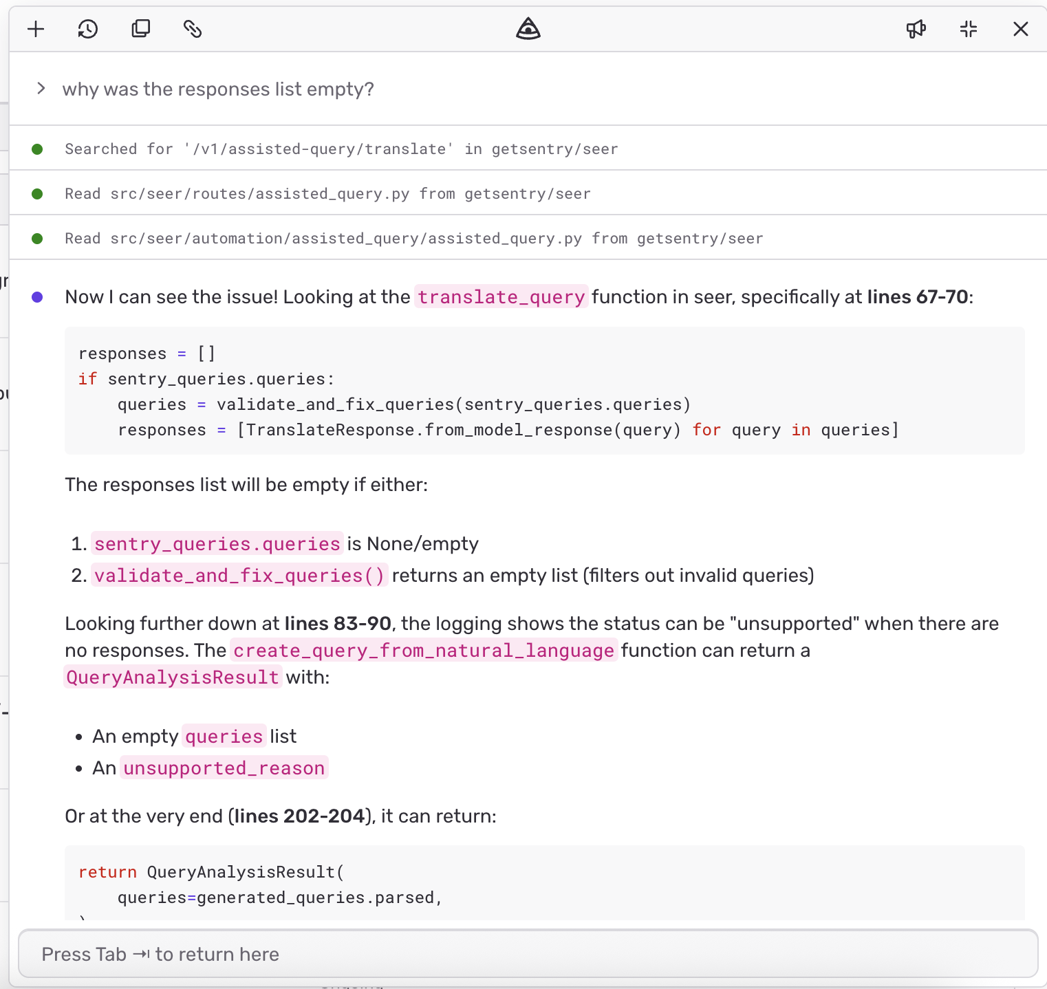 Seer by Sentry: debug with AI at every stage of development | Sentry