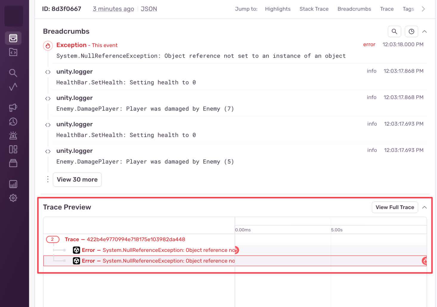 Using the Sentry Unity SDK for Error and Crash Reporting | Product Blog ... Using the Sentry Unity SDK for Error and Crash Reporting | Product Blog ...