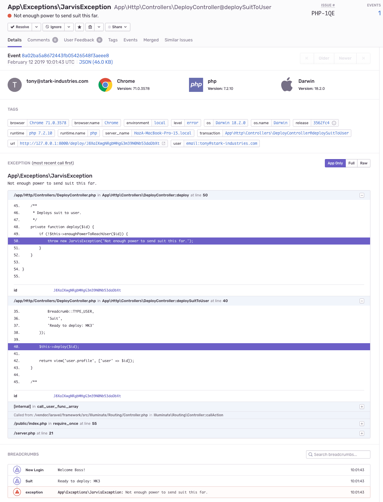 Introducing Sentrys Unified Php Sdk Product Blog • Sentry