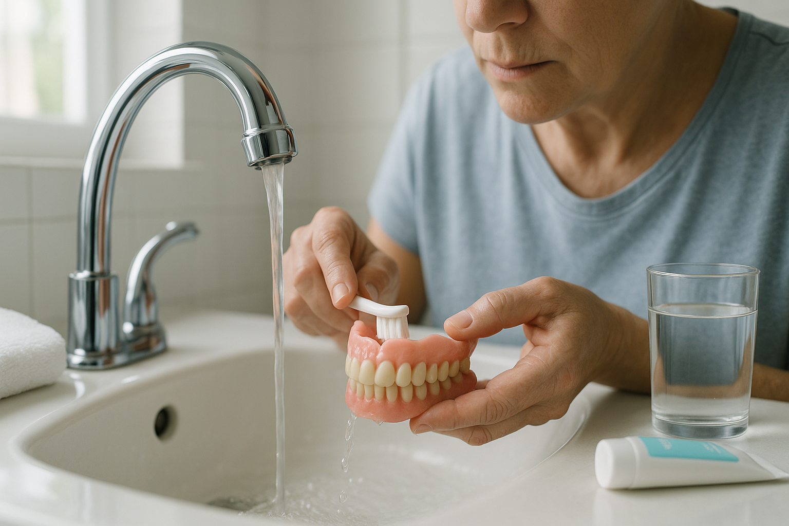 How to Clean Dentures Without Soaking: Best Products and Methods ...