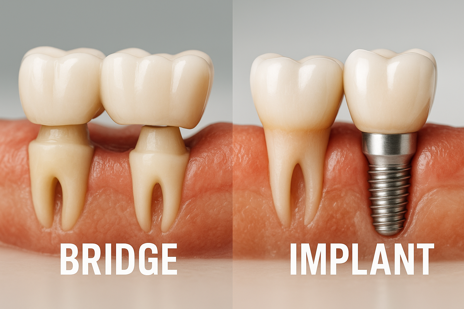 Tooth-Supported Bridge vs. Implant Comparison: Benefits, Drawbacks, and ...