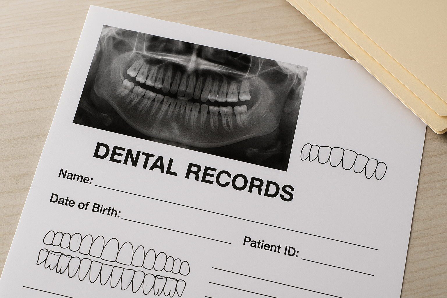 Dental Records Release Form Template for Dental Offices & Patients ...