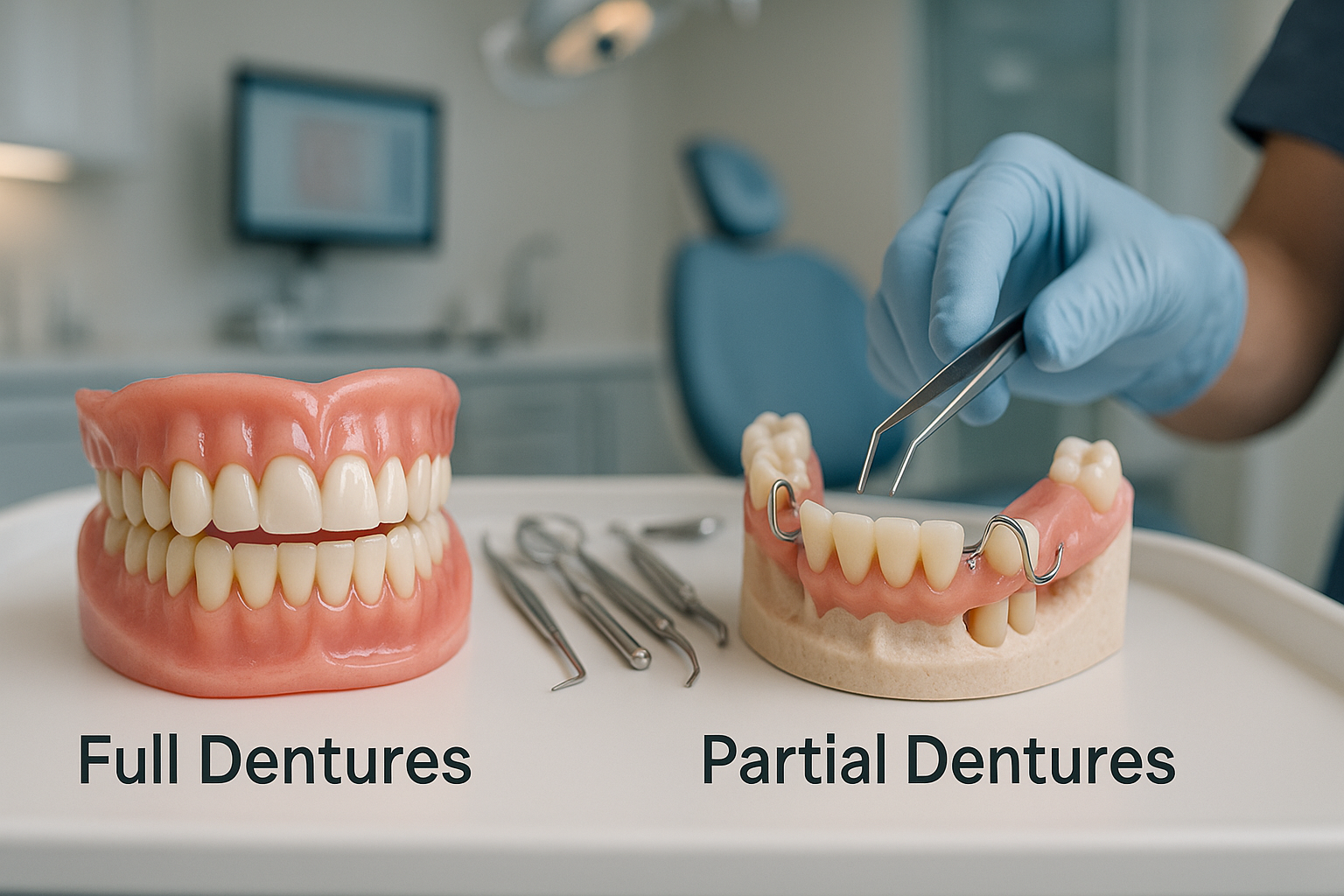 Partial Dentures vs. Full Dentures Comparison: What Works Best for Your ...